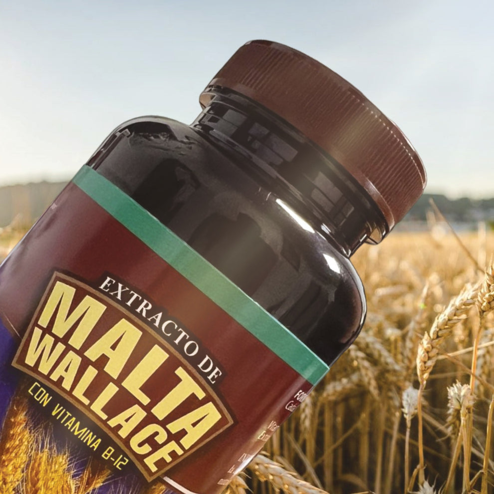 Malta Wallace Malt Extract with Vitamin B12 - Vegan Reconstituting Emu ...