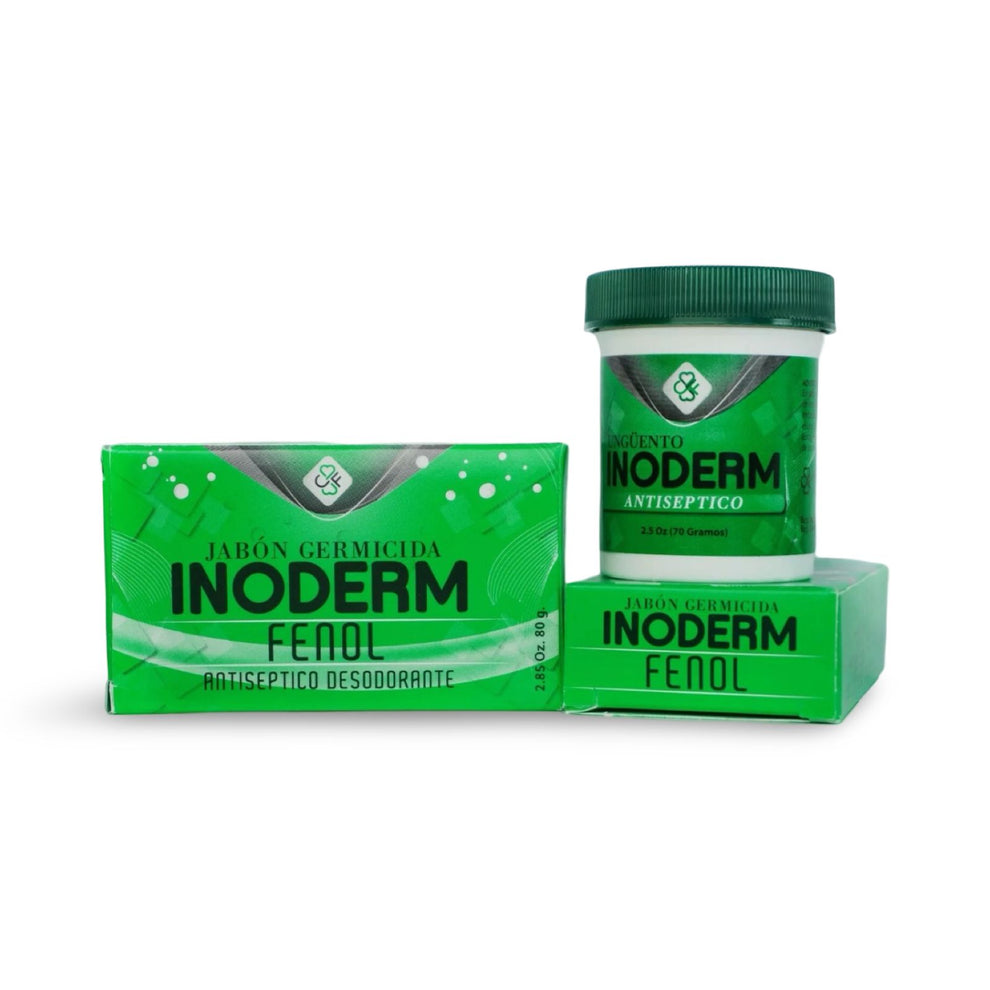 Pack Crema Inoderm + 2 Jabones Inoderm | Tratamiento Completo para una ...